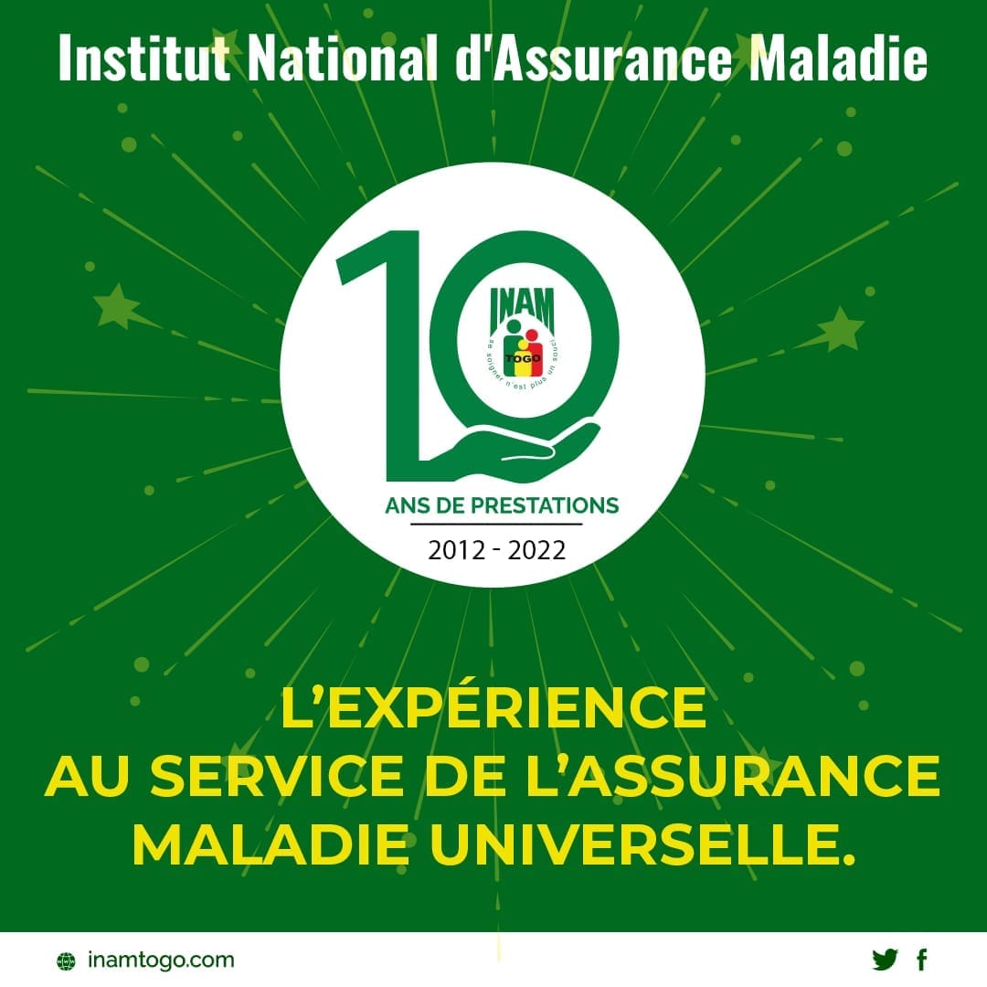 INAM/10 ans de prise en charge des bénéficiaires: un jubilé d’étain ...
