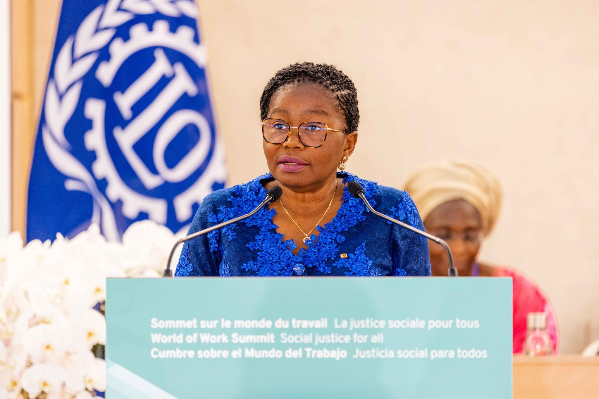 Victoire Tomégah-Dogbé, à la 111è session de la Conférence ...