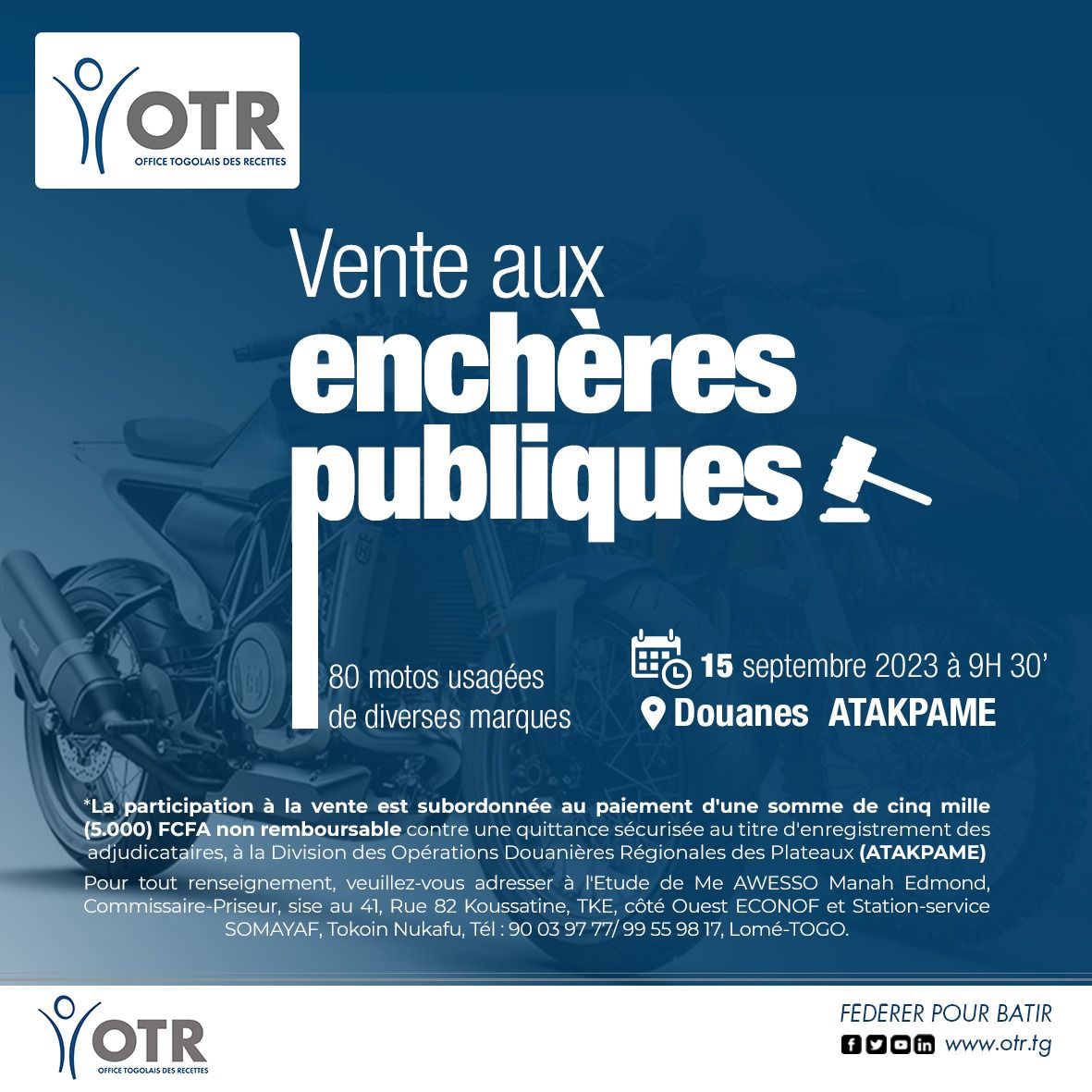 Vente Aux Encheres Moto