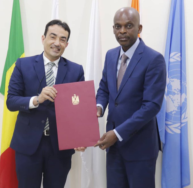 Ahmed Mohamed Eid Moustapha Ahmed, nouvel ambassadeur de la République ...